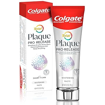 Amazon.com : Colgate Total Plaque Pro Release Whitening Toothpaste, 1 ...