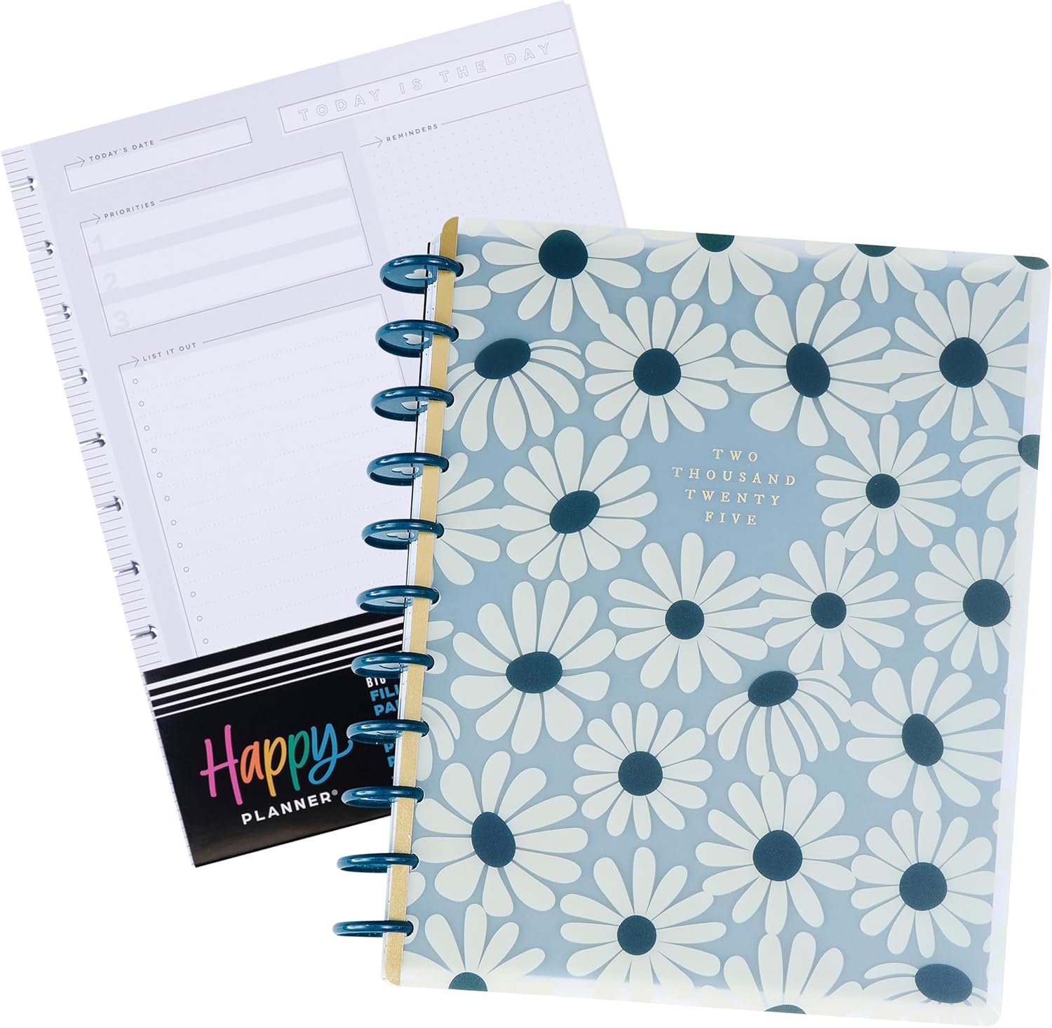 Amazon.com : Happy Planner Green Garden Disc-Bound 12-Month Planner ...