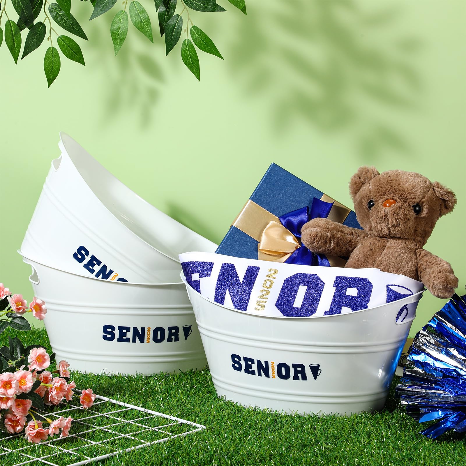 Snapklik.com : 3 Pcs Cheerleader Senior Night Sport Gift Basket, Senior ...