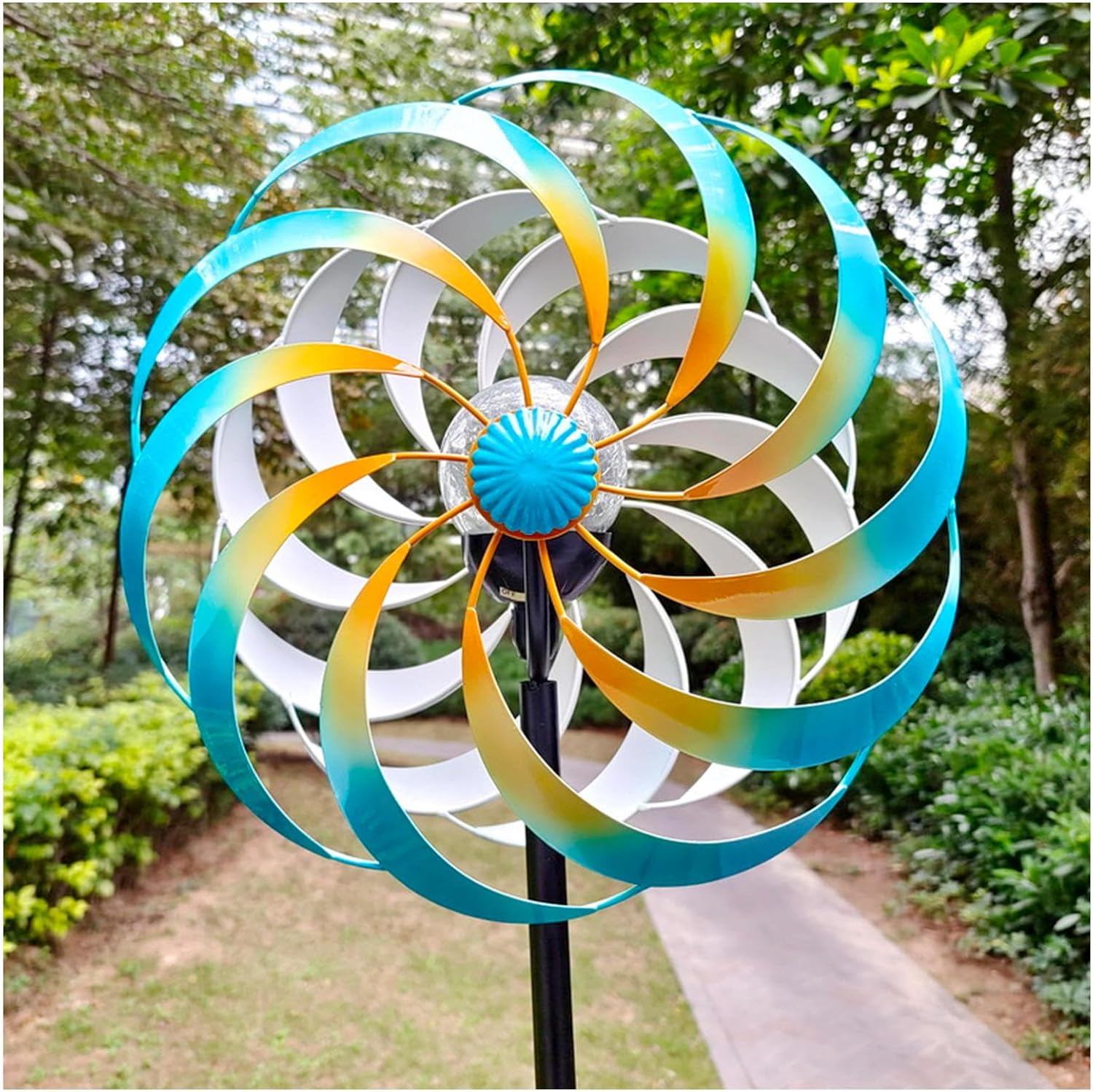 HAZARA Wind Mill for Yard and Garden, Garden Windmill, 360° Wind With ...