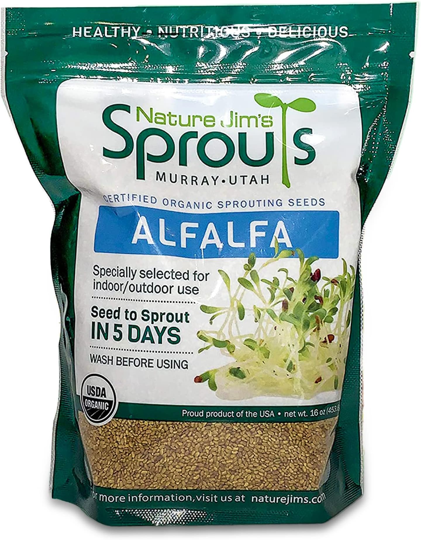 Amazon.com : The Sprout House Barley Seed- Whole and unhulled, 5LB ...