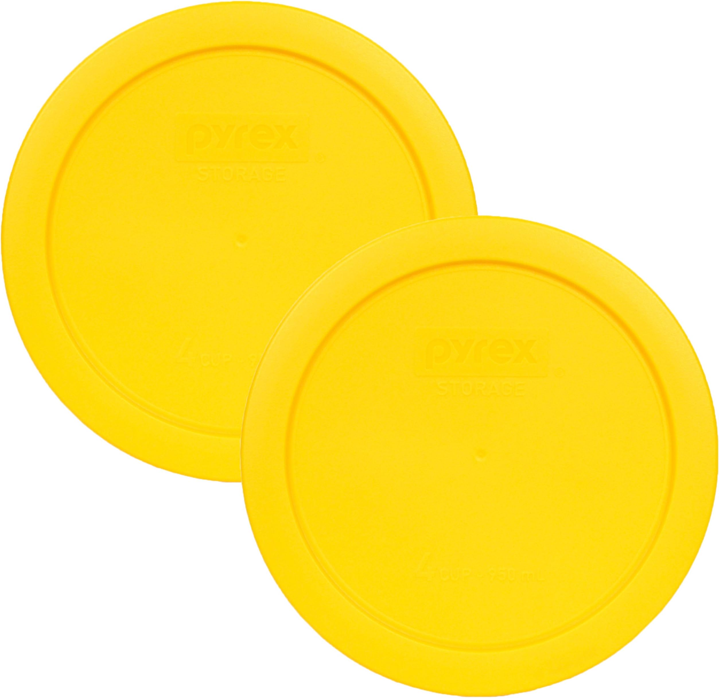 Amazon.com: Pyrex 7200-PC Round 2 Cup Orange Storage Lid for Glass ...