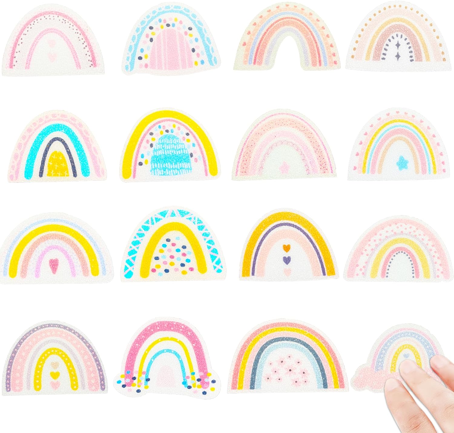Amazon.com: Textured Calm Strips for Anxiety Sensory Stickers with Boho ...