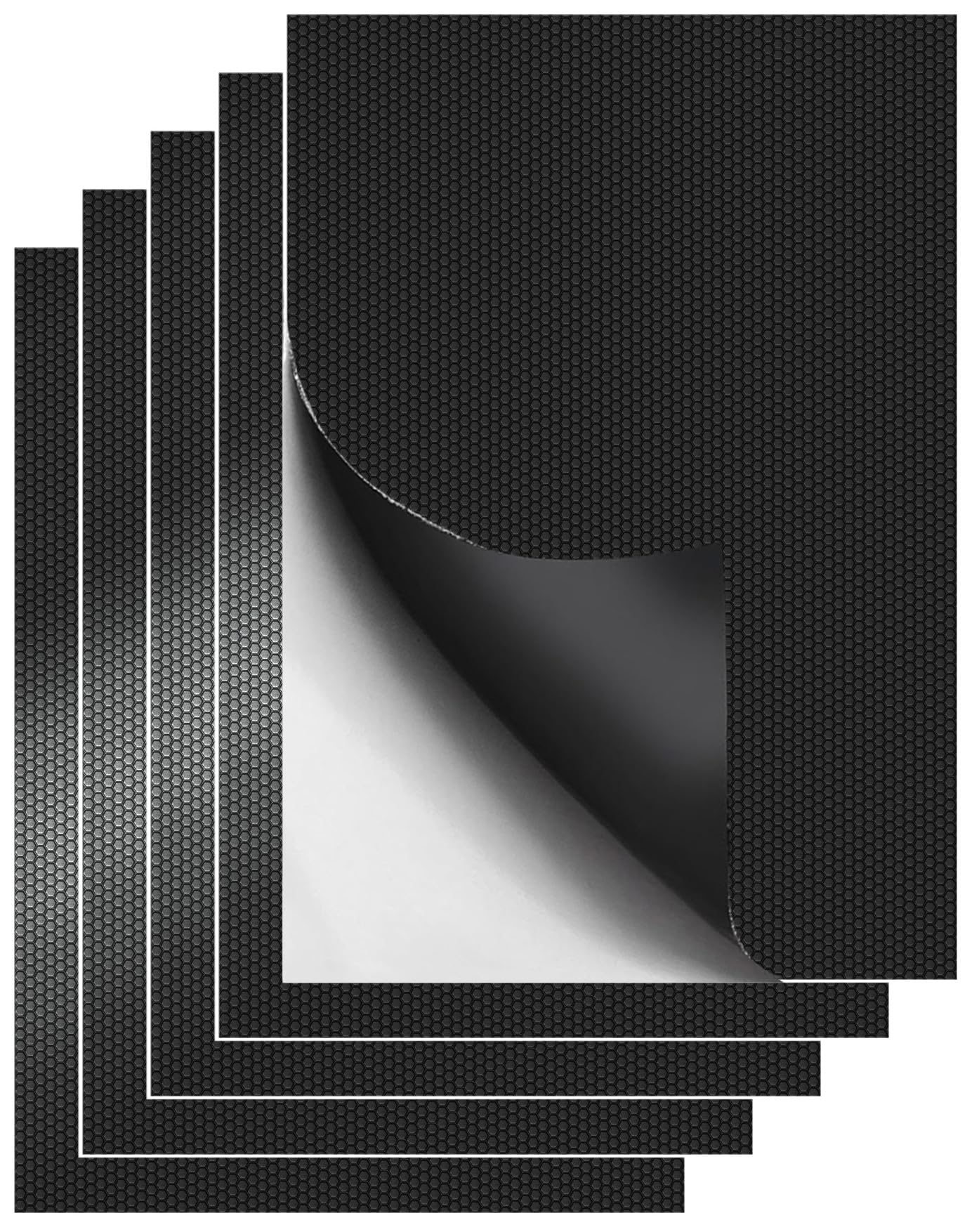 5 Pack Anti-Slip Rubber Grip Tape - No Residue Strong Adhesive Heavy ...