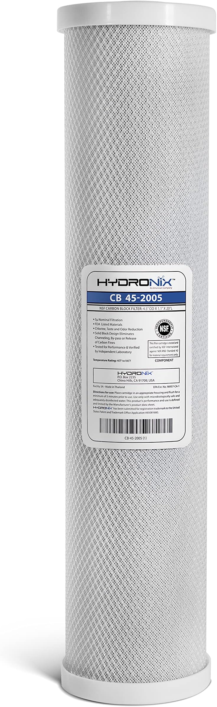 Amazon.com: Hydronix HX-CB-25-1010/3 Reverse Osmosis & Drinking NSF ...