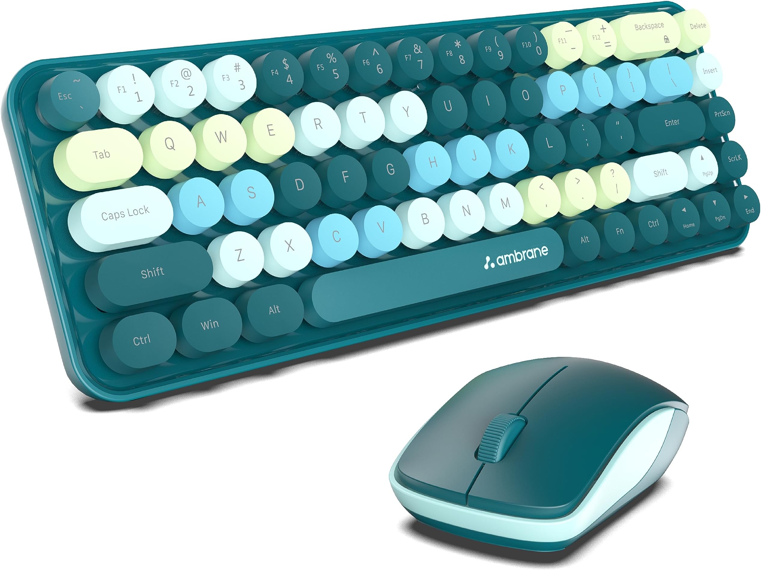 Amazon.in: Buy Amazon Basics Wireless Keyboard and Mouse Set with ...