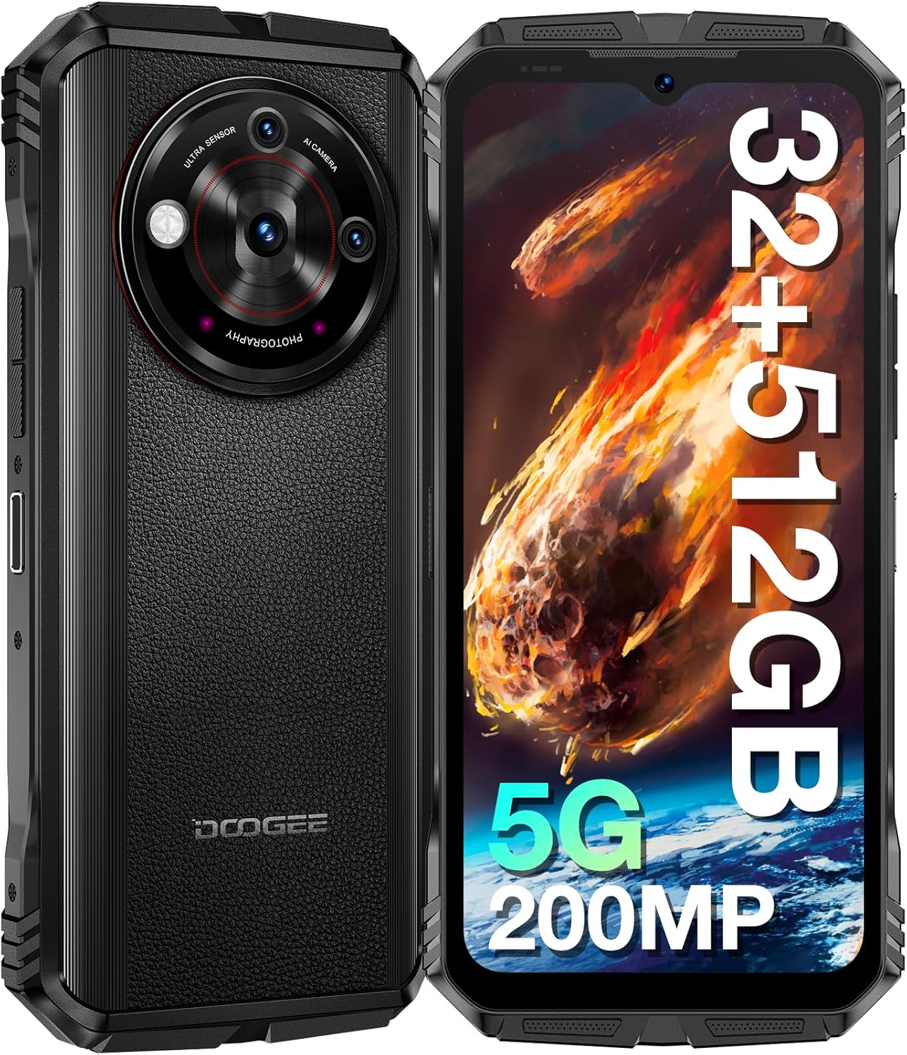 Amazon.com: DOOGEE V30 PRO 5G Rugged Smartphone Unlocked, 32GB+512GB ...