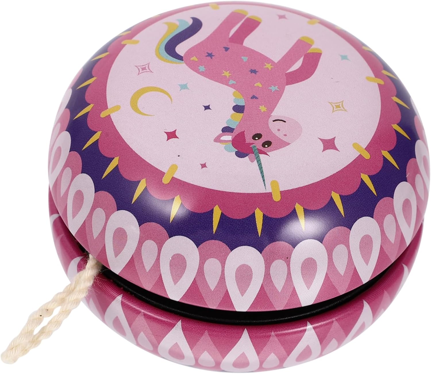 Didiseaon Tin yo-yo Kids- Educational yoyo Toy Simple yoyo 90s Cartoon ...