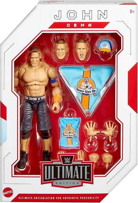 John Cena - WWE Ultimate Edition 22 Toy Wrestling Action Figure ...