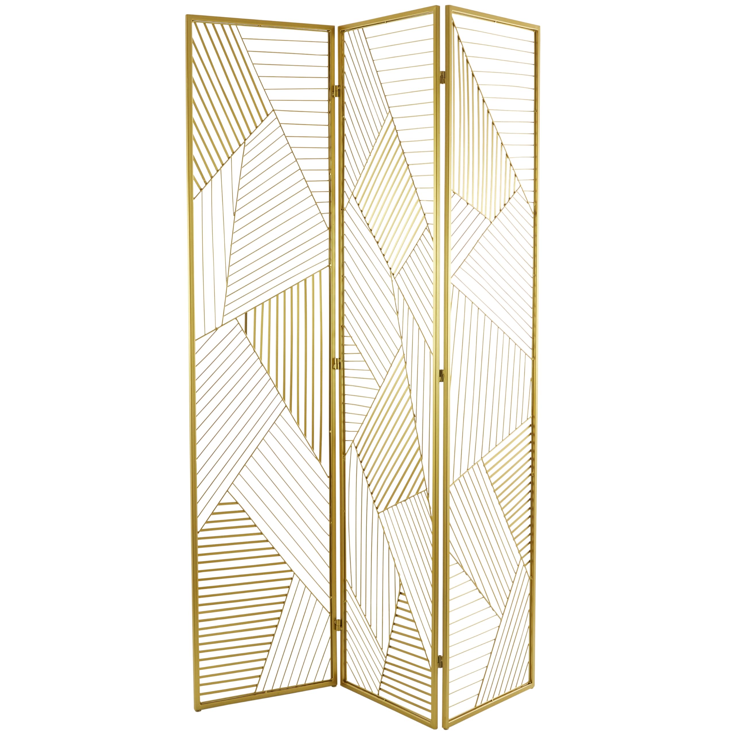 Amazon.com: Deco 79 Metal Geometric Partition Room Divider Screen ...