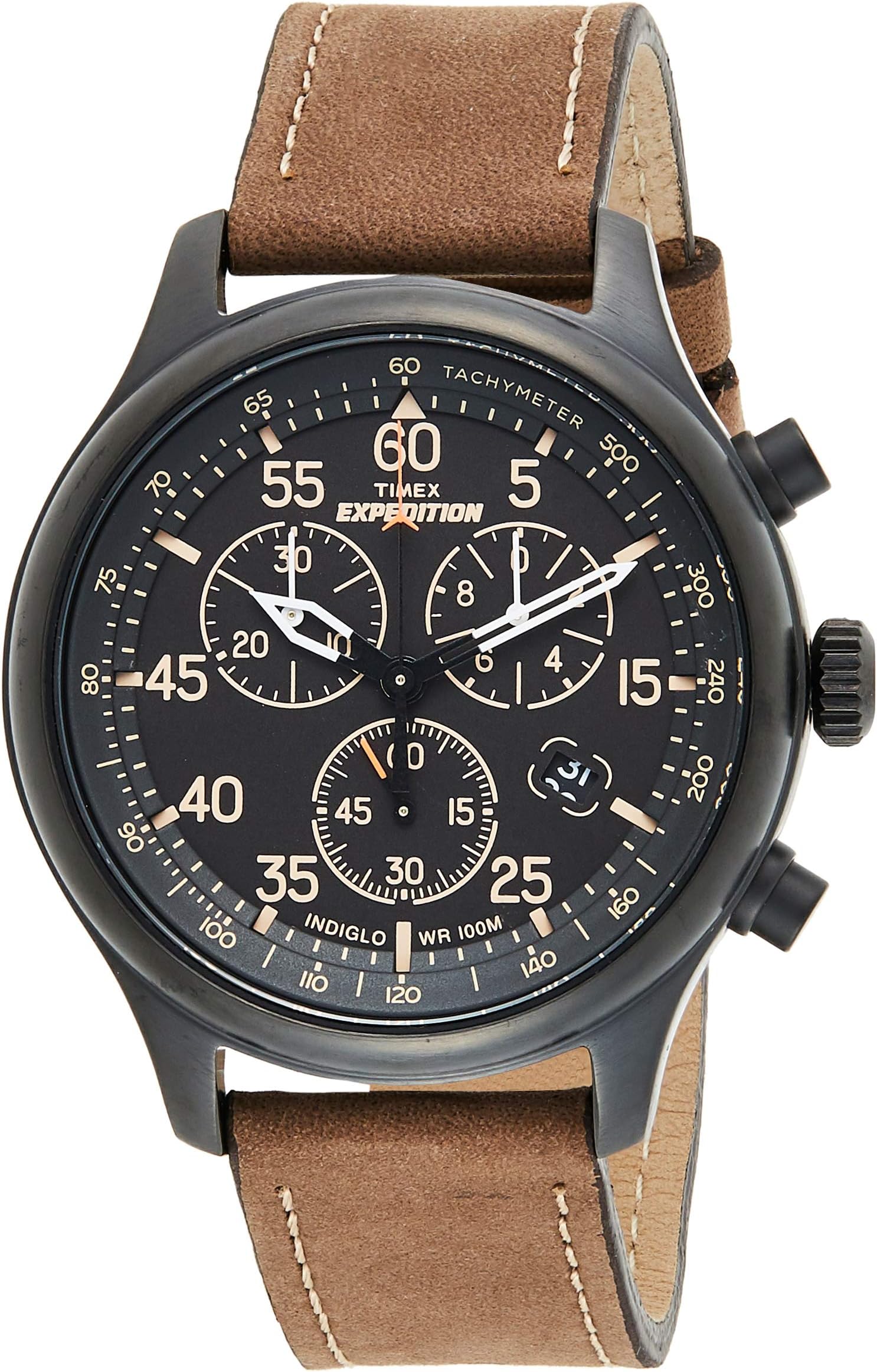 Timex Expedition® Men's 43mm Chronograph Watch T49905 One Size: Buy ...
