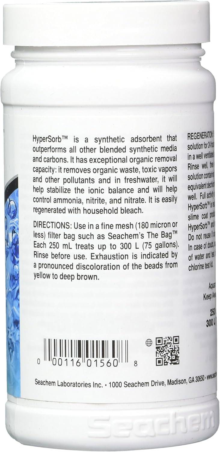 Seachem Hypersorb 8.5 fl oz – Yaxa Colombia