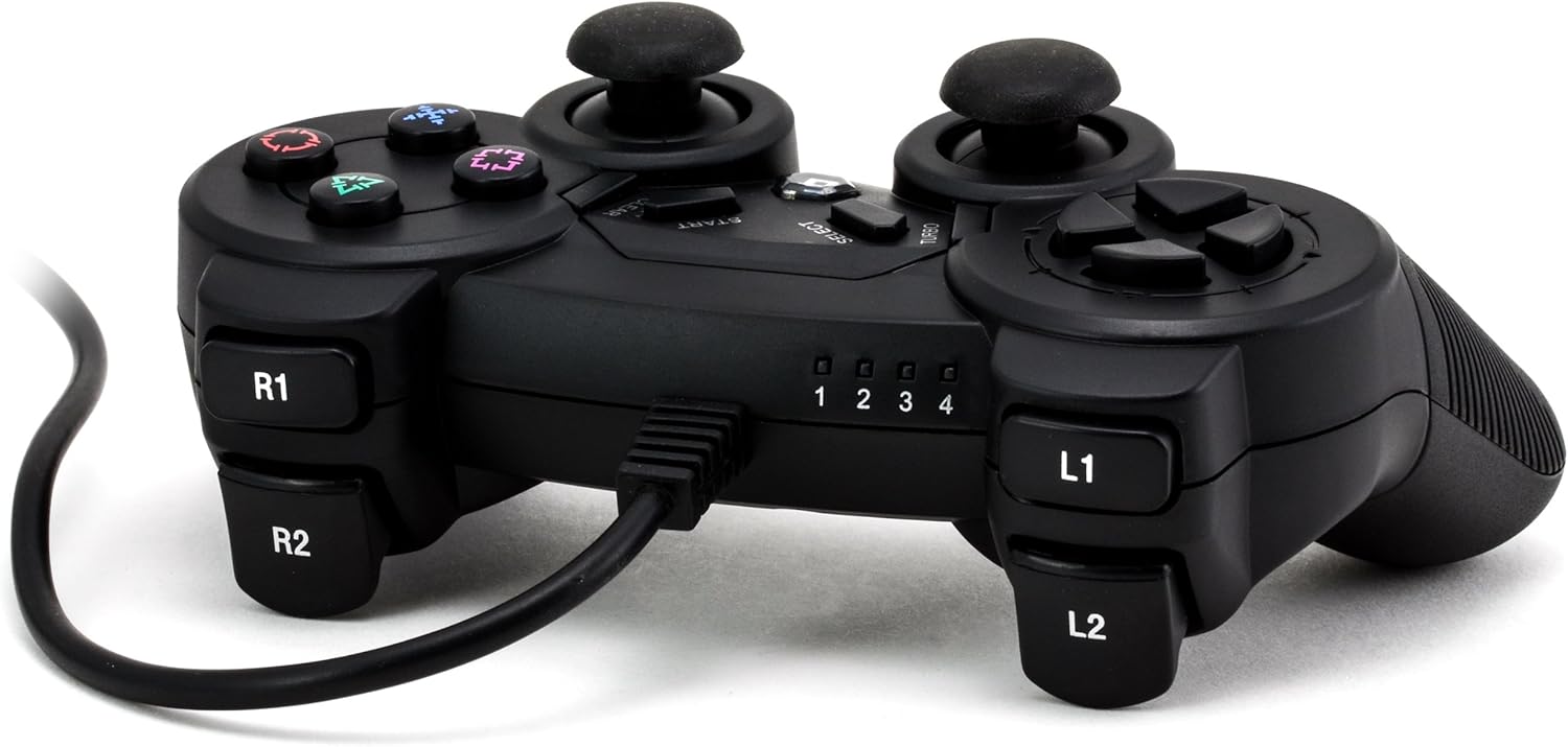 CSL USB Gamepad C180 for PC incl. Dual Vibration | Joypad Controller ...