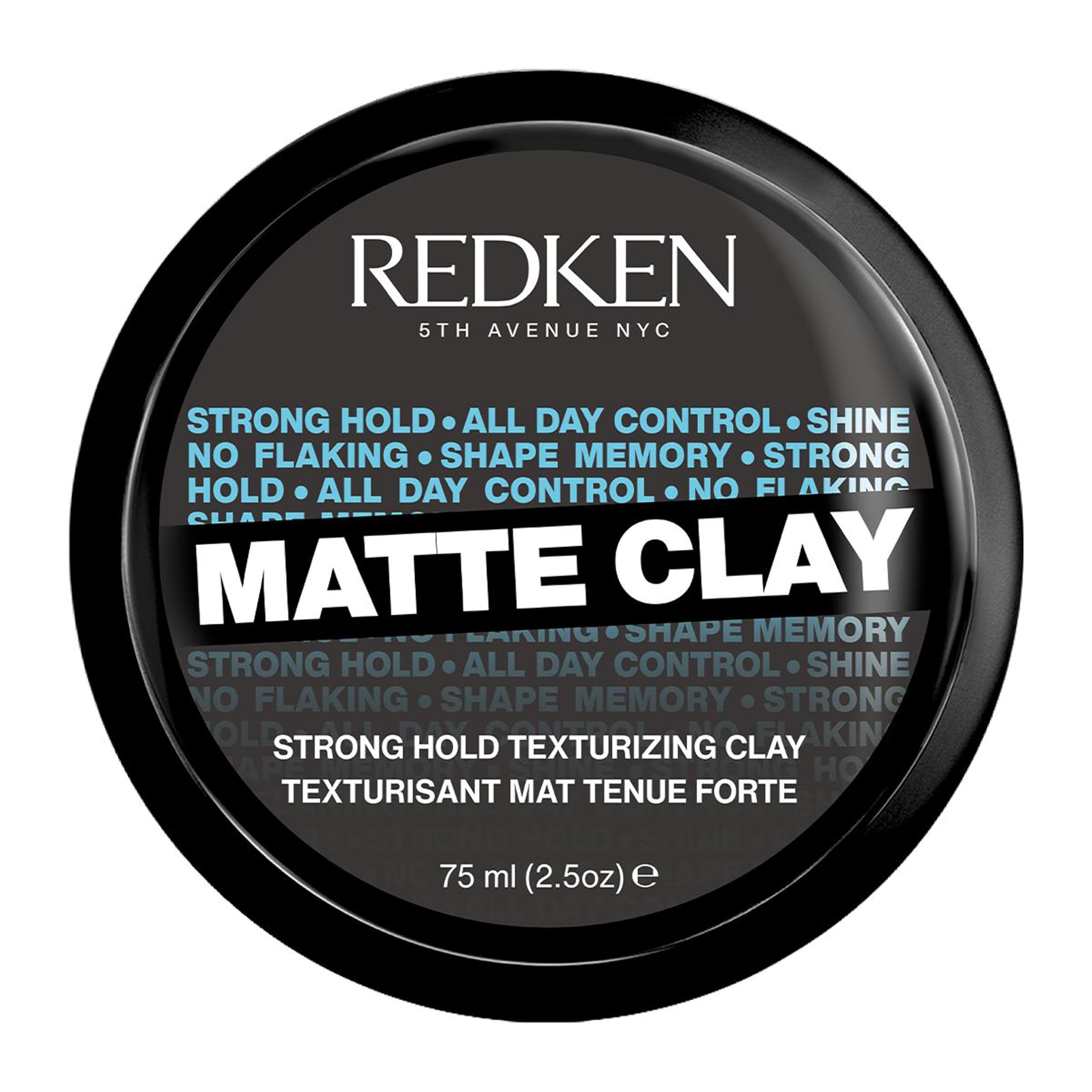 REDKEN Matte Clay, Styling Clay for a Flexible Bed-Head Hold, For Men ...