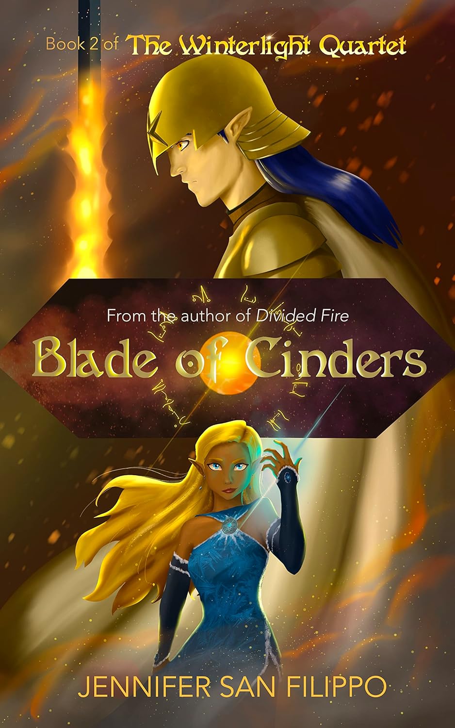 Amazon.com: Blade of Cinders (The Winterlight Quartet Book 2) eBook : San Filippo, Jennifer ...