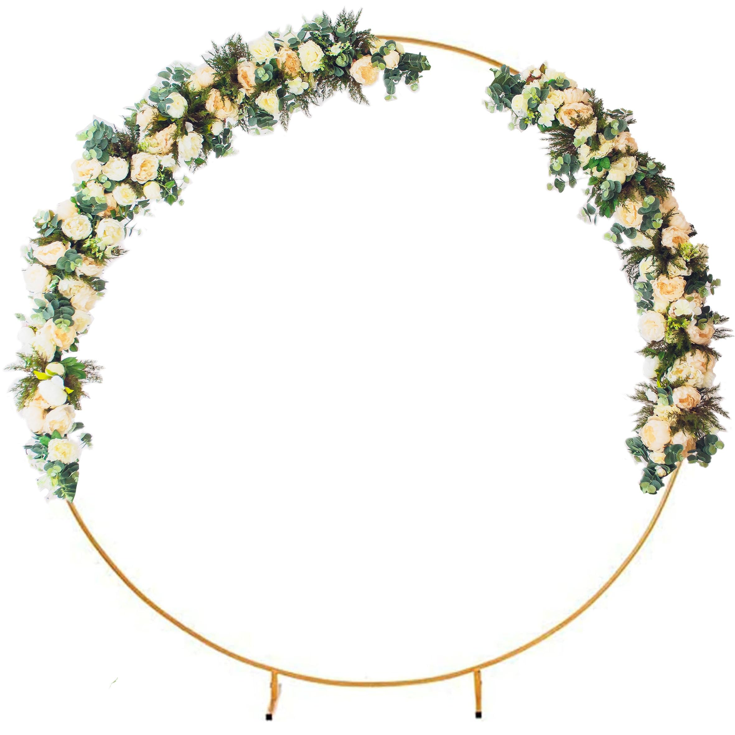 Amazon.com : Round Metal Arch – Balloon Gold Circle Arch for Party ...
