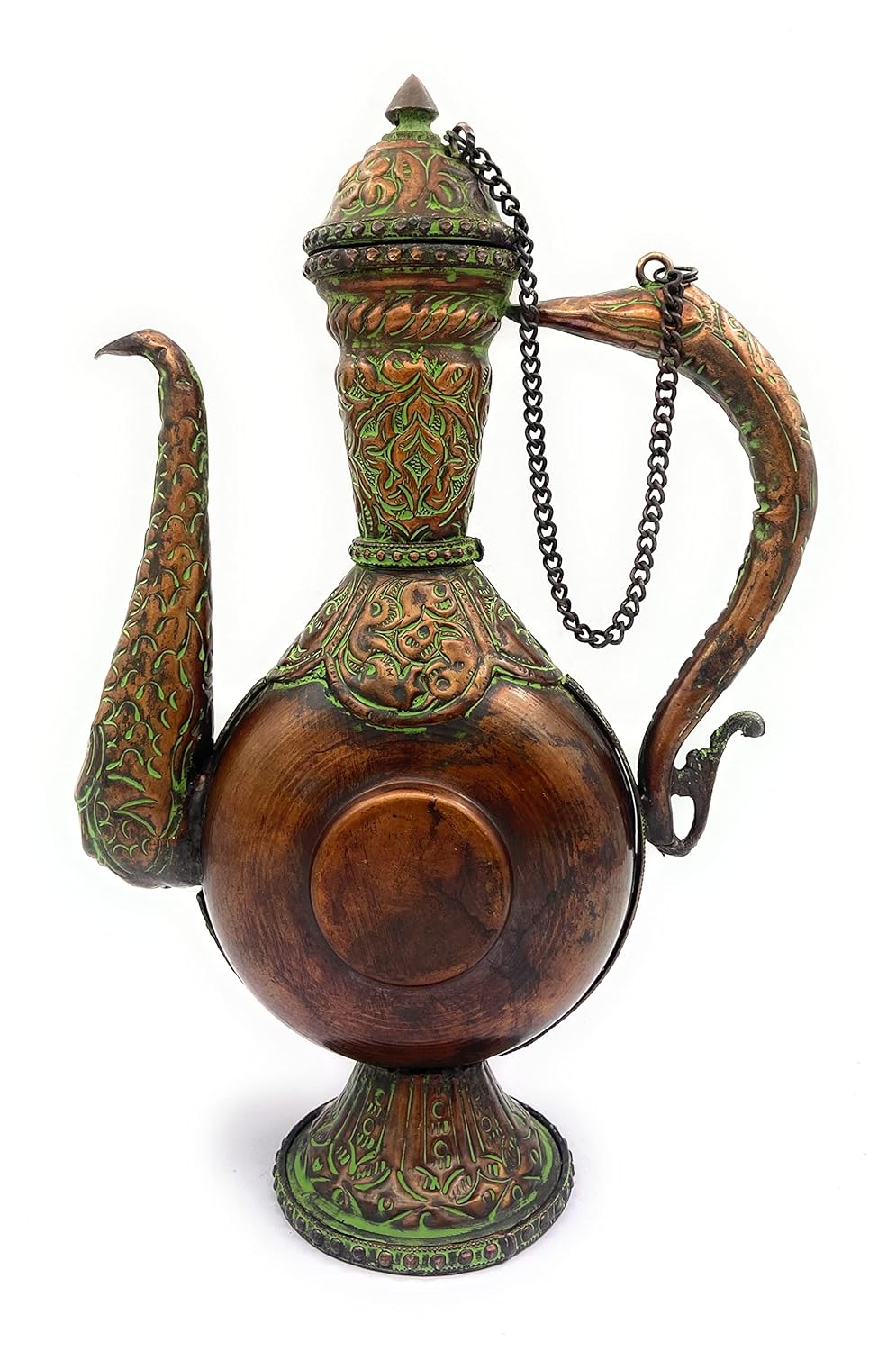 Buy South Indian Arts Brass, Surahi, Suraahee, Ewer, Pitcher, Kettle ...