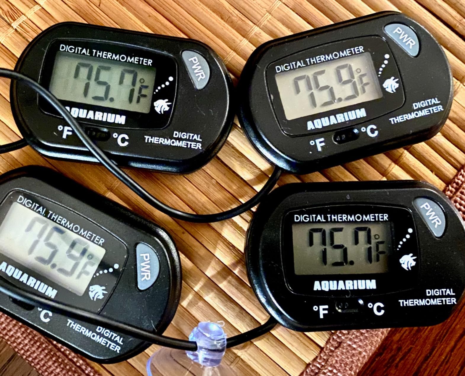 Amazon.com: DWEII 10 Pack Aquarium Thermometer, Fish Tank Thermometer ...