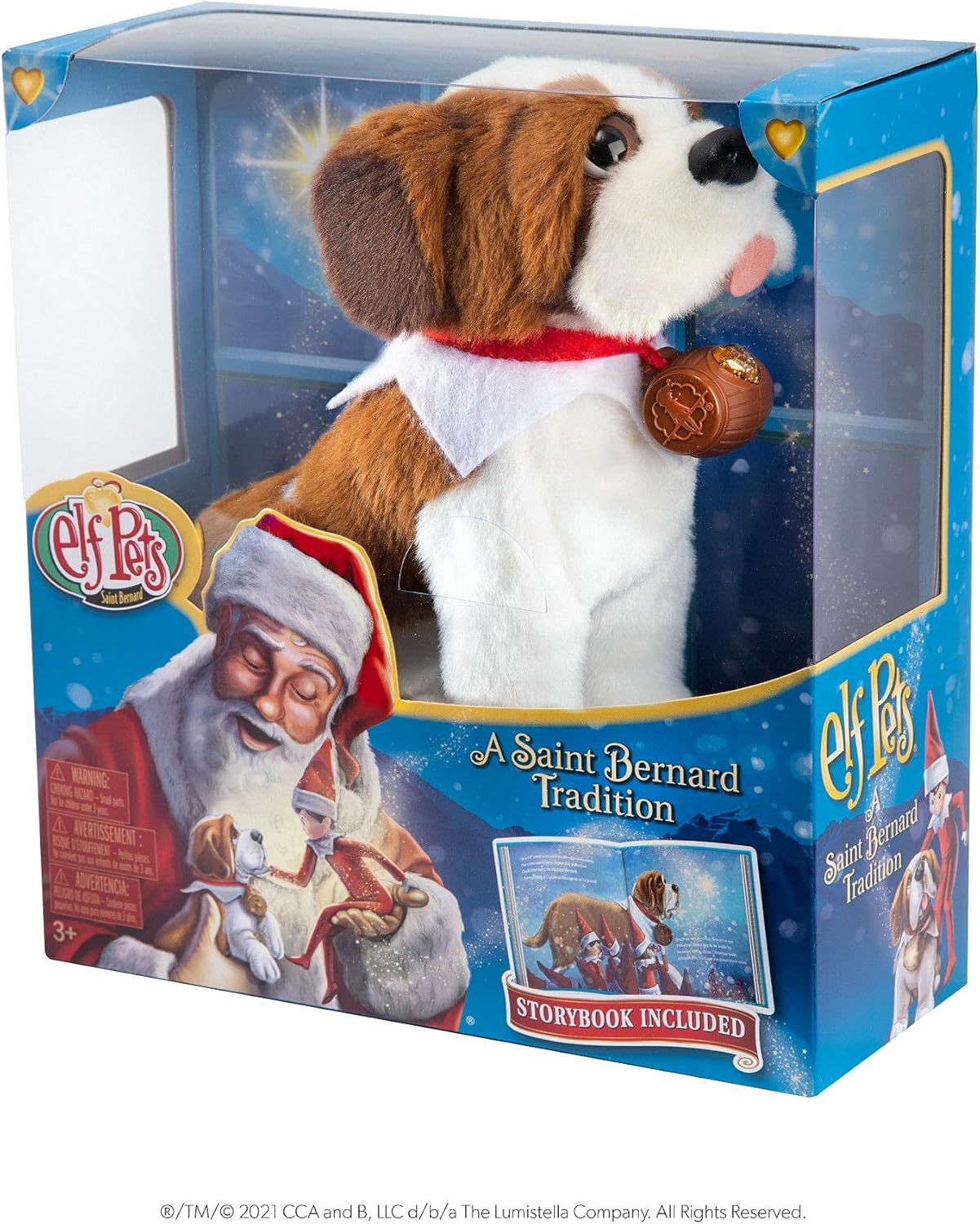 Buy Elf Pets: A Saint Bernard Tradition - Elf on The Shelf Stuffed St ...