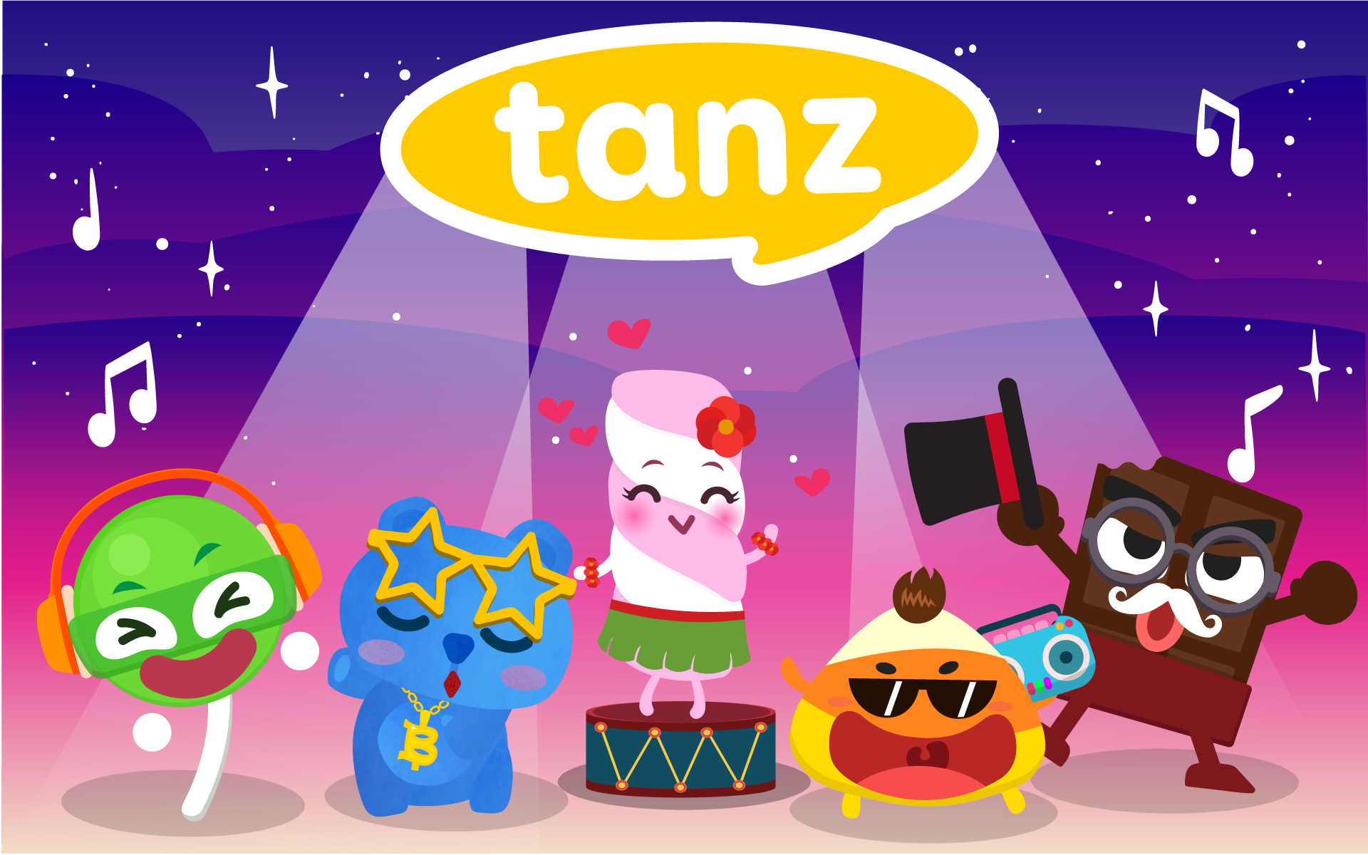 CandyBots Piano Music Kids 🎹 Dancing Games:Amazon.de:Appstore for Android