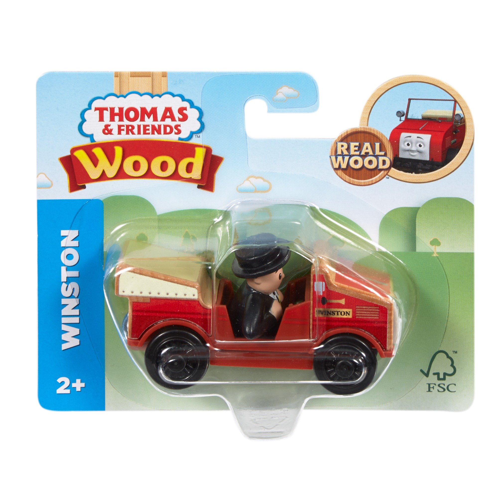 Thomas & Friends FHM21 Wood Winston, Thomas the Tank Engine Wooden Toy ...
