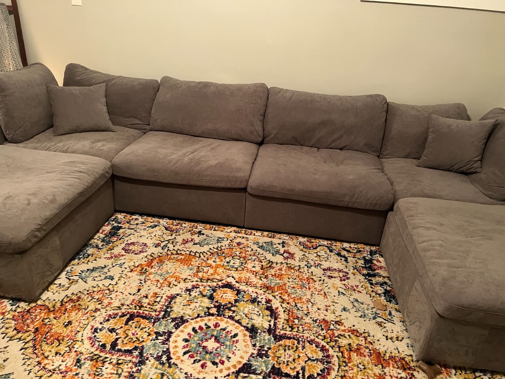 $100/mo - Finance Meridian Furniture 602Black-Sec6B Plush Collection ...