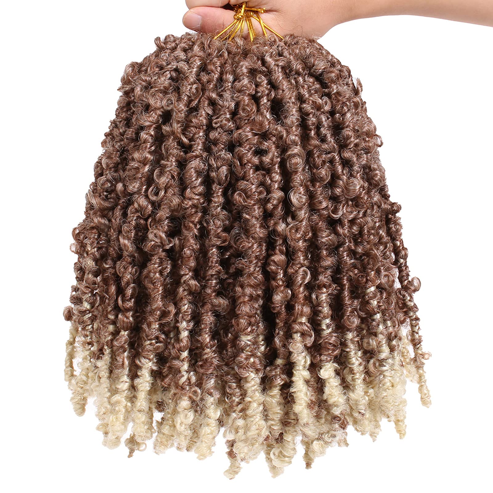 Snapklik.com : 12 Inch Bob Distressed Butterfly Locs Crochet Hair 6 ...