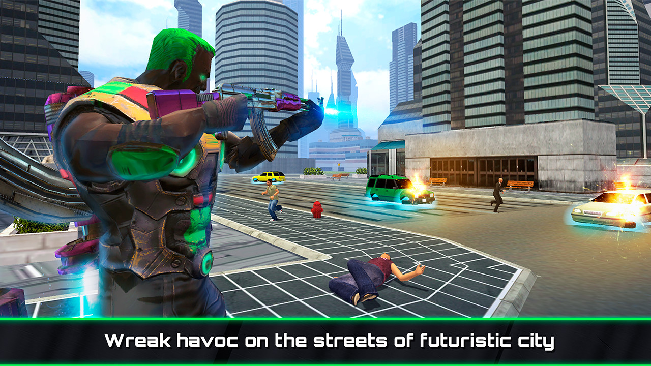 Crime City Fighting: Space Gangster Police vs Robbers | Destroy The ...