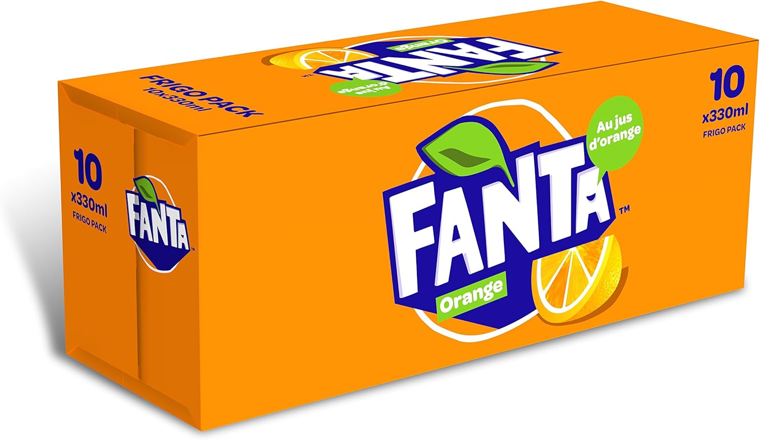 Fanta Orange 10x33cl canette : Amazon.fr: Epicerie