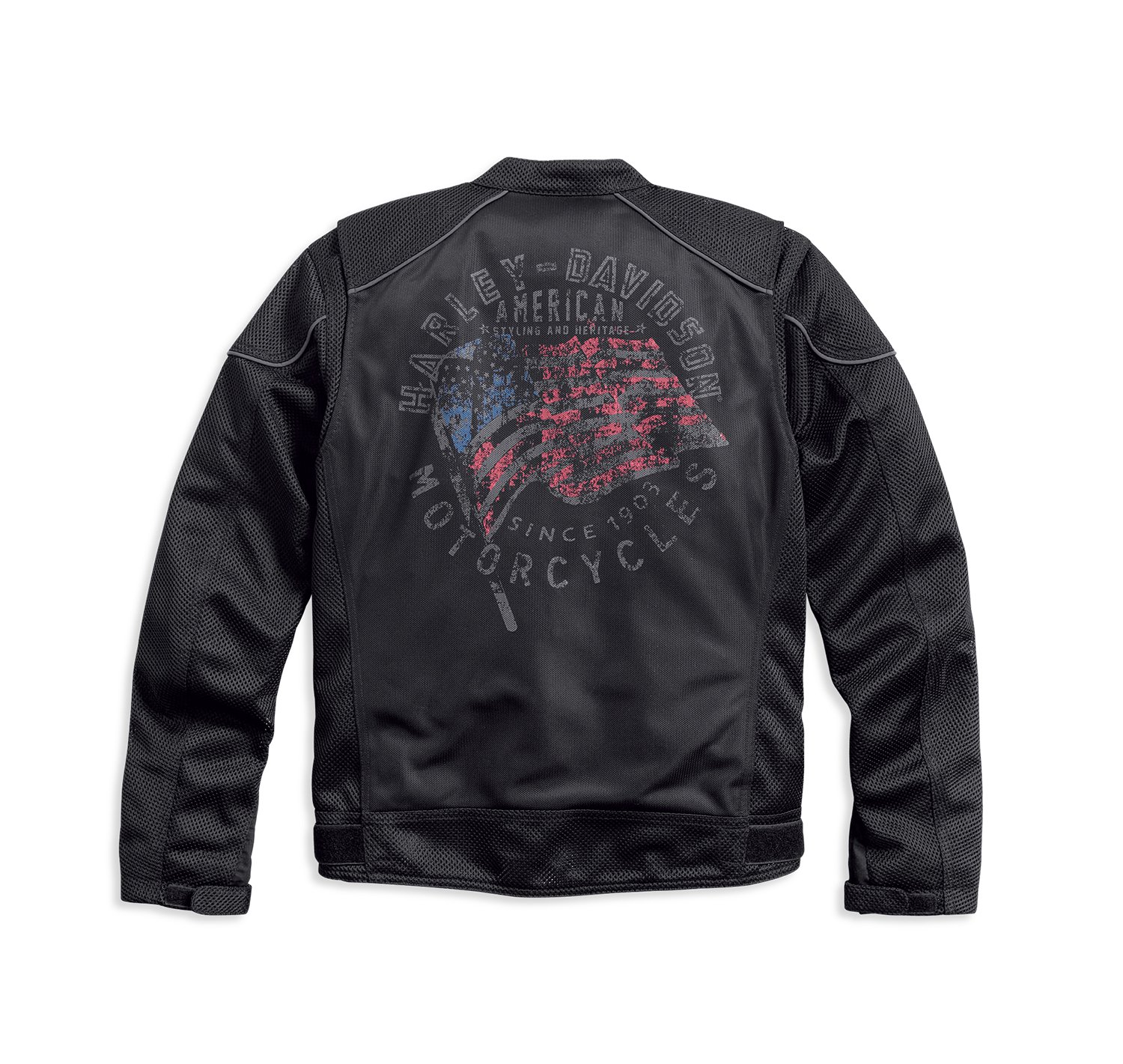 Harley Davidson Mens Exodus Americana Winged 1 Reflective Jacket 97209 ...