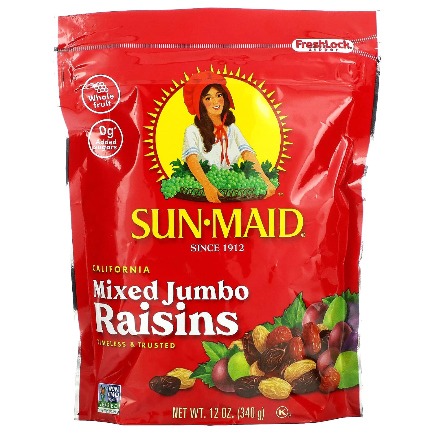 Amazon.com: Sun-Maid Raisin Jumbo Mixed : Grocery & Gourmet Food