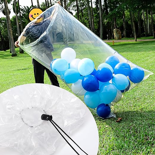 Amazon.com: Large Balloon Bags for Transport 4 Pack, Big Drawstring ...