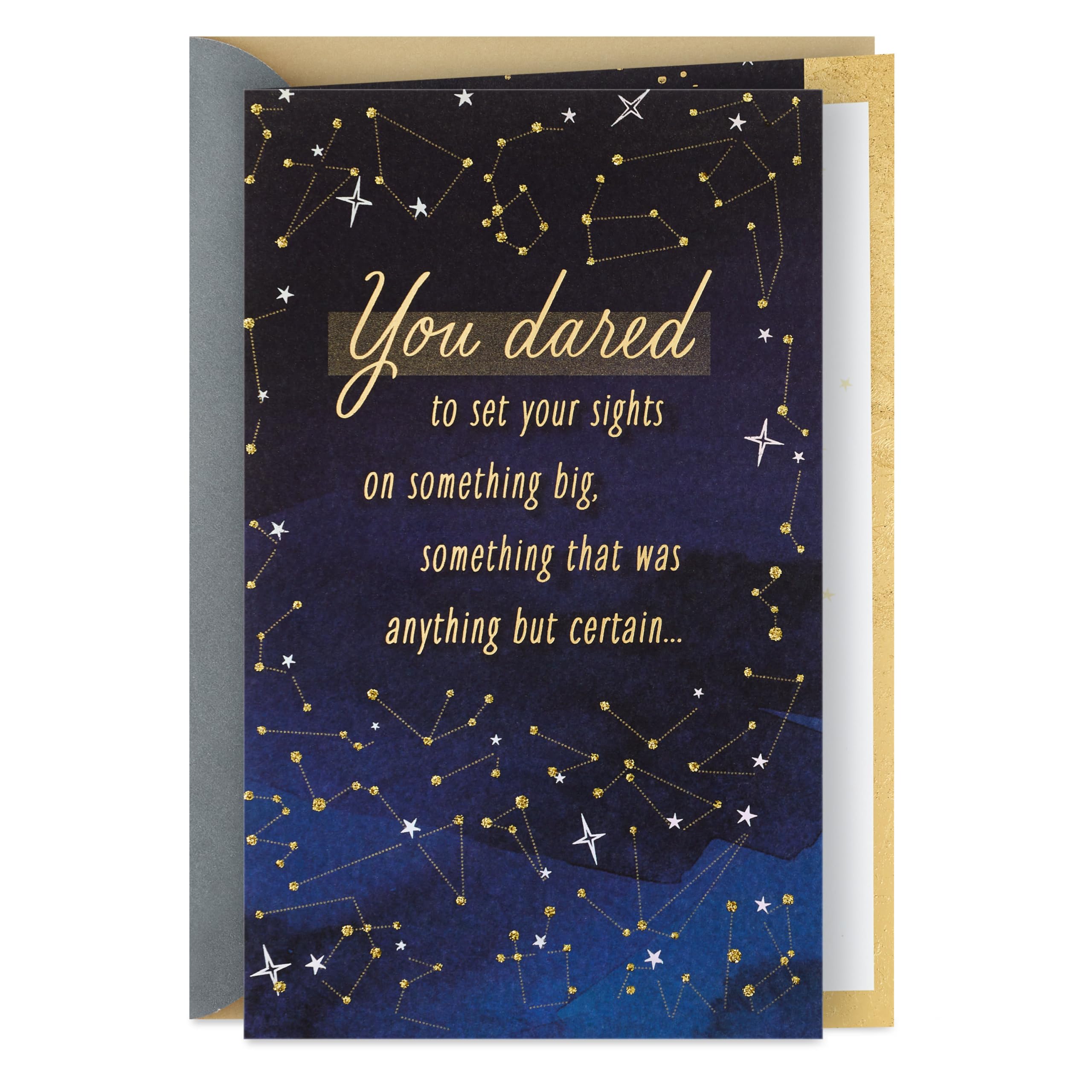 Amazon.com : Hallmark Congratulations Card for Graduation (Inspired ...