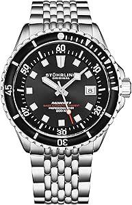 Stuhrling Original Swiss Automatic Depthmaster Radiance Diver Watch ...