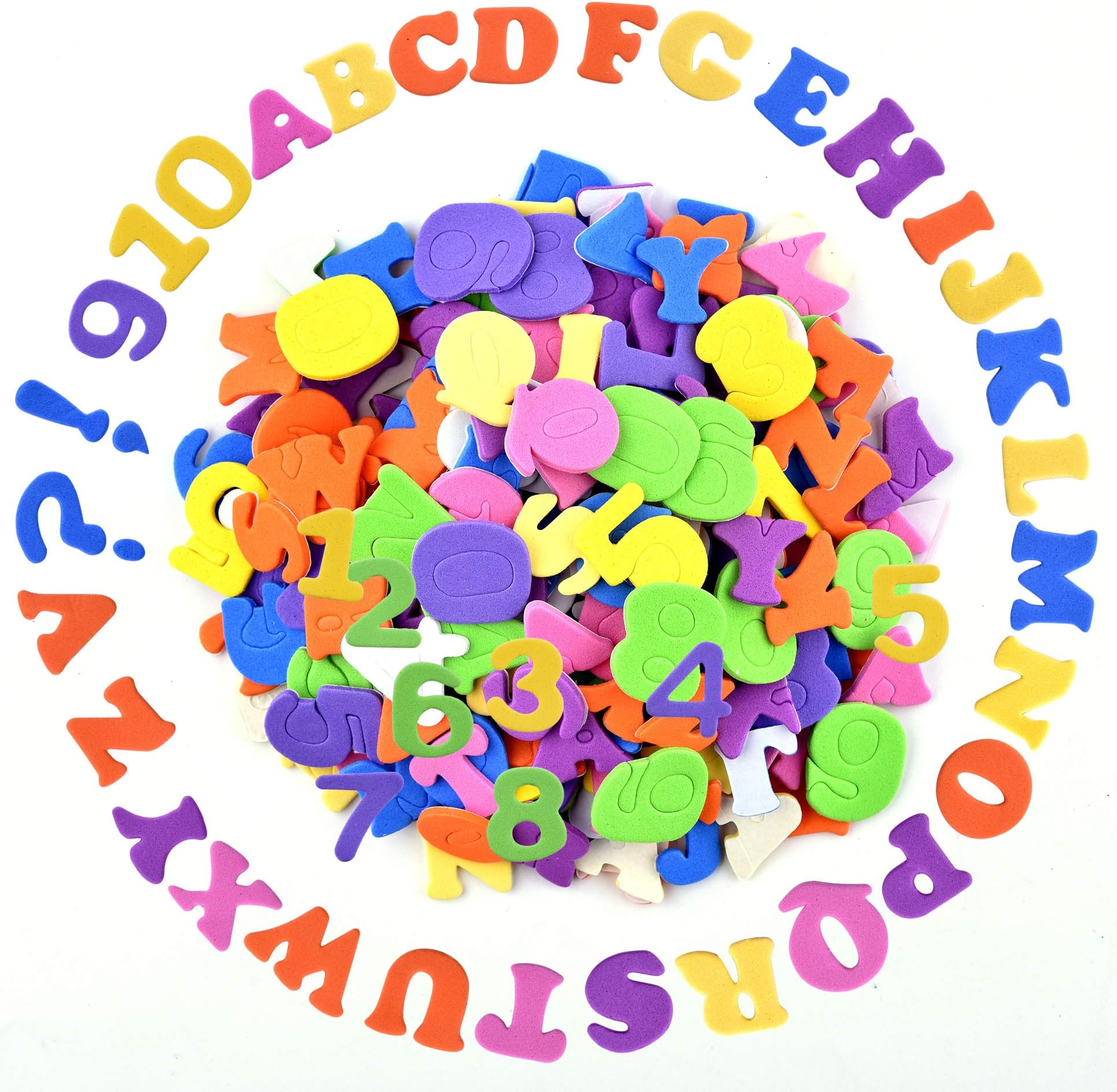 Amazon.com: Coopay Self-Adhesive Foam Letter Alphabet Number Stickers ...
