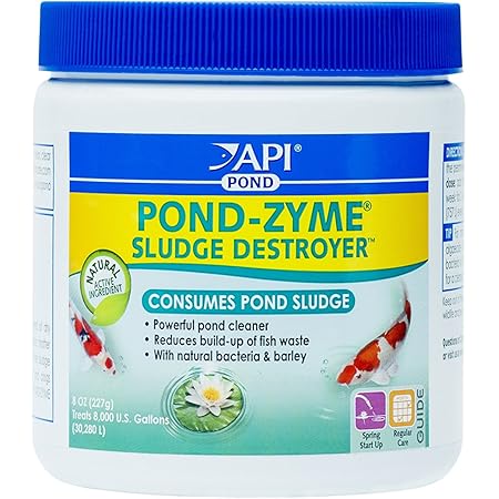 Amazon.com : API POND-ZYME SLUDGE DESTROYER Pond Cleaner With Natural ...