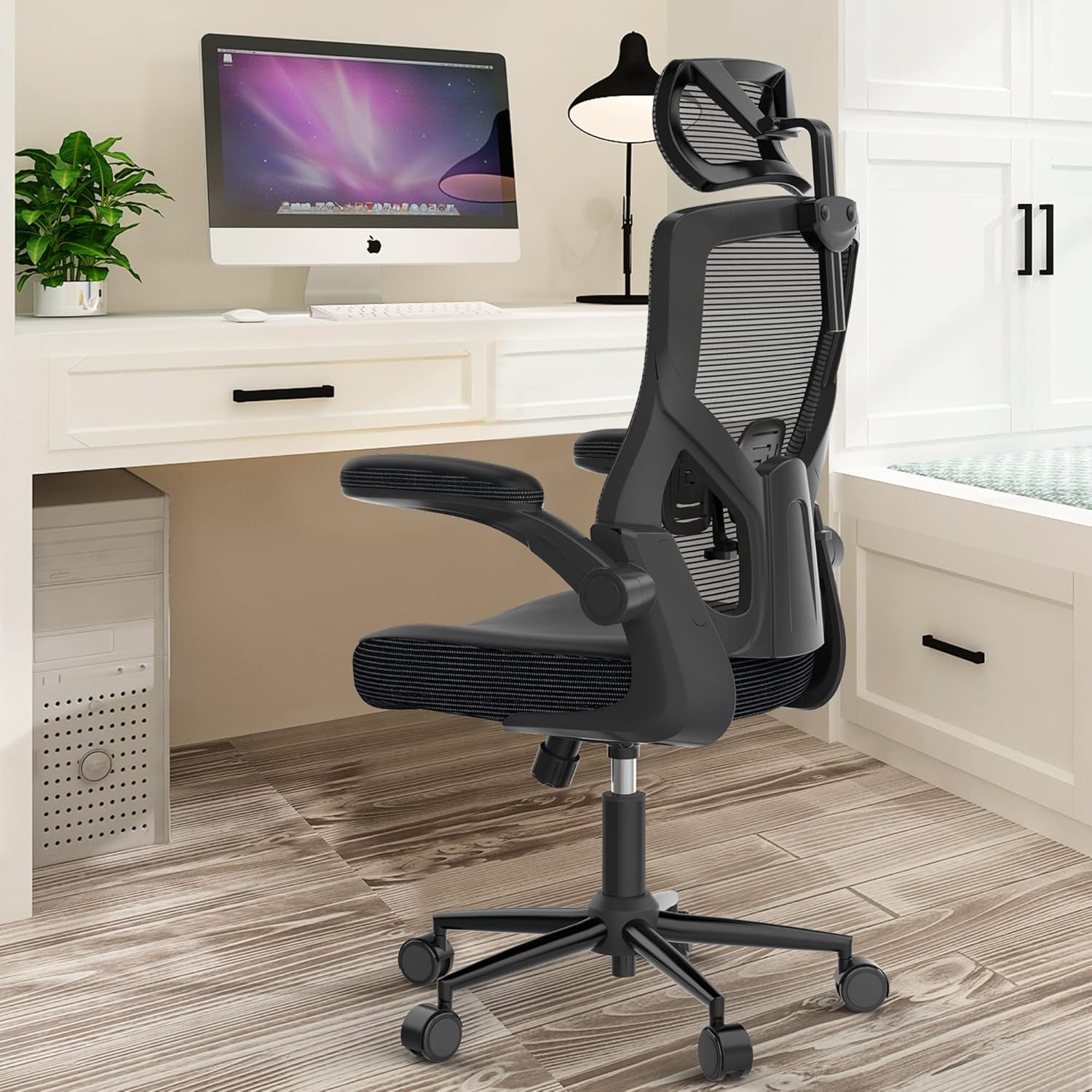 𝑯𝑶𝑴𝑬 𝑶𝑭𝑭𝑰𝑪𝑬 𝑪𝑯𝑨𝑰𝑹, Ergonomic Mesh Desk Chair, High Back Computer Chair ...