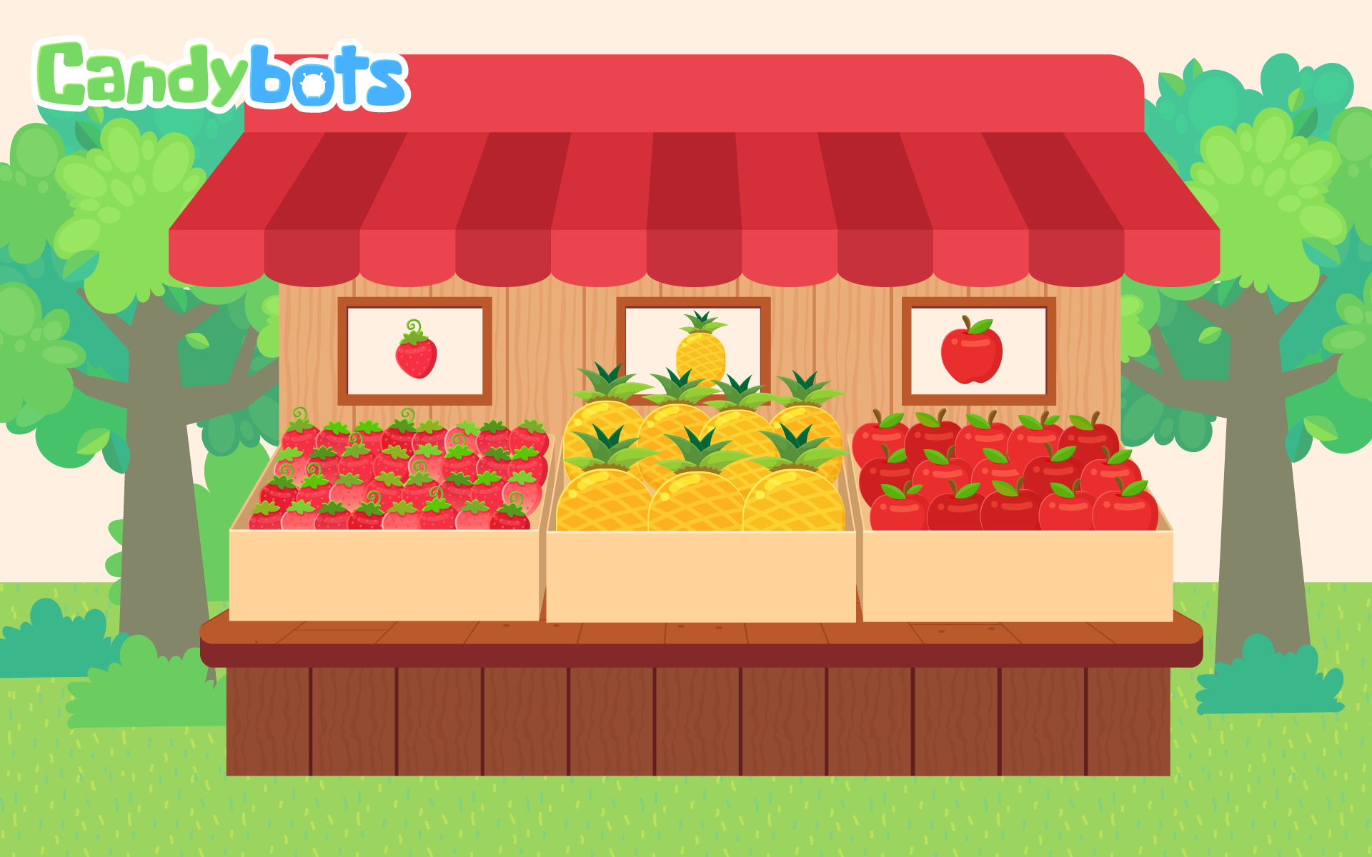Candybots Fruits Farm 🍉 Kids Gardening - App on Amazon Appstore