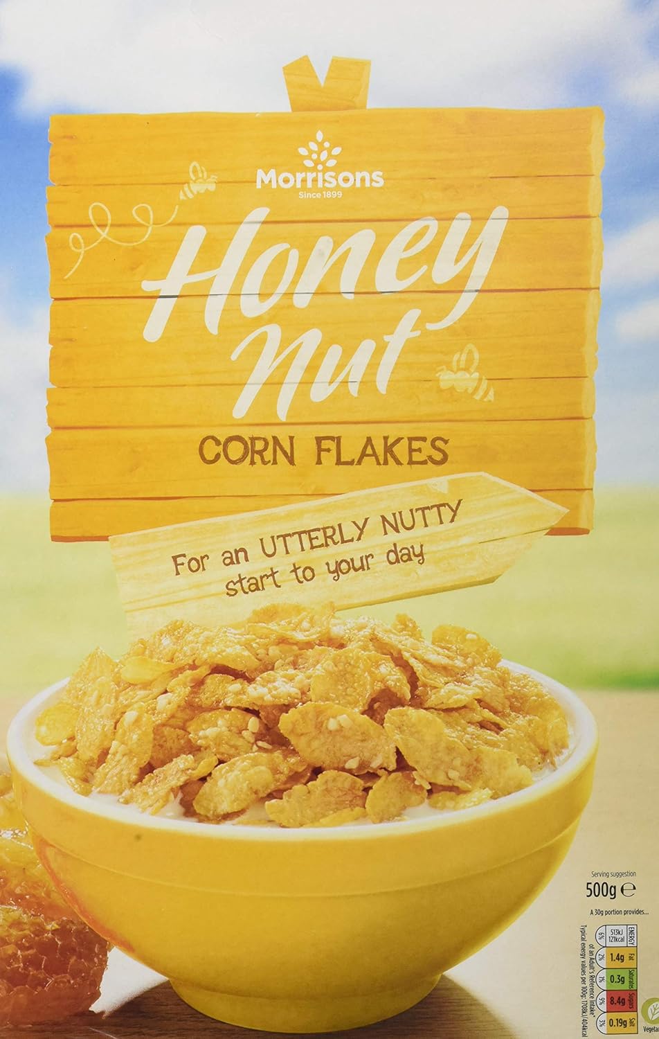 Honey and Nut Corn Flakes, 500 grams : Amazon.co.uk: Grocery