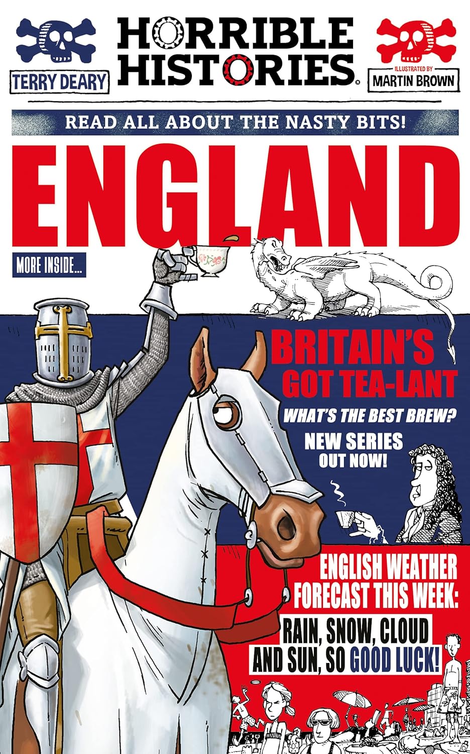 Amazon.com: Horrible Histories Special: England (newspaper edition ...