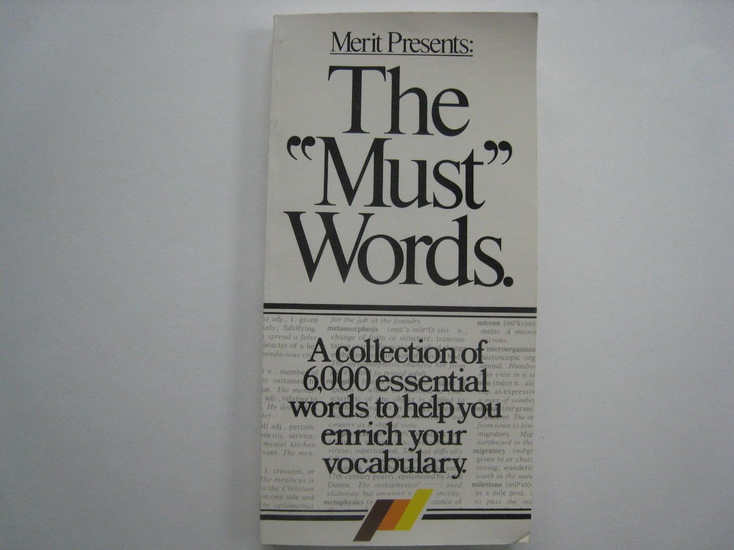 The "Must" Words: A Collection of 6,000 Essential Words to Help You ...