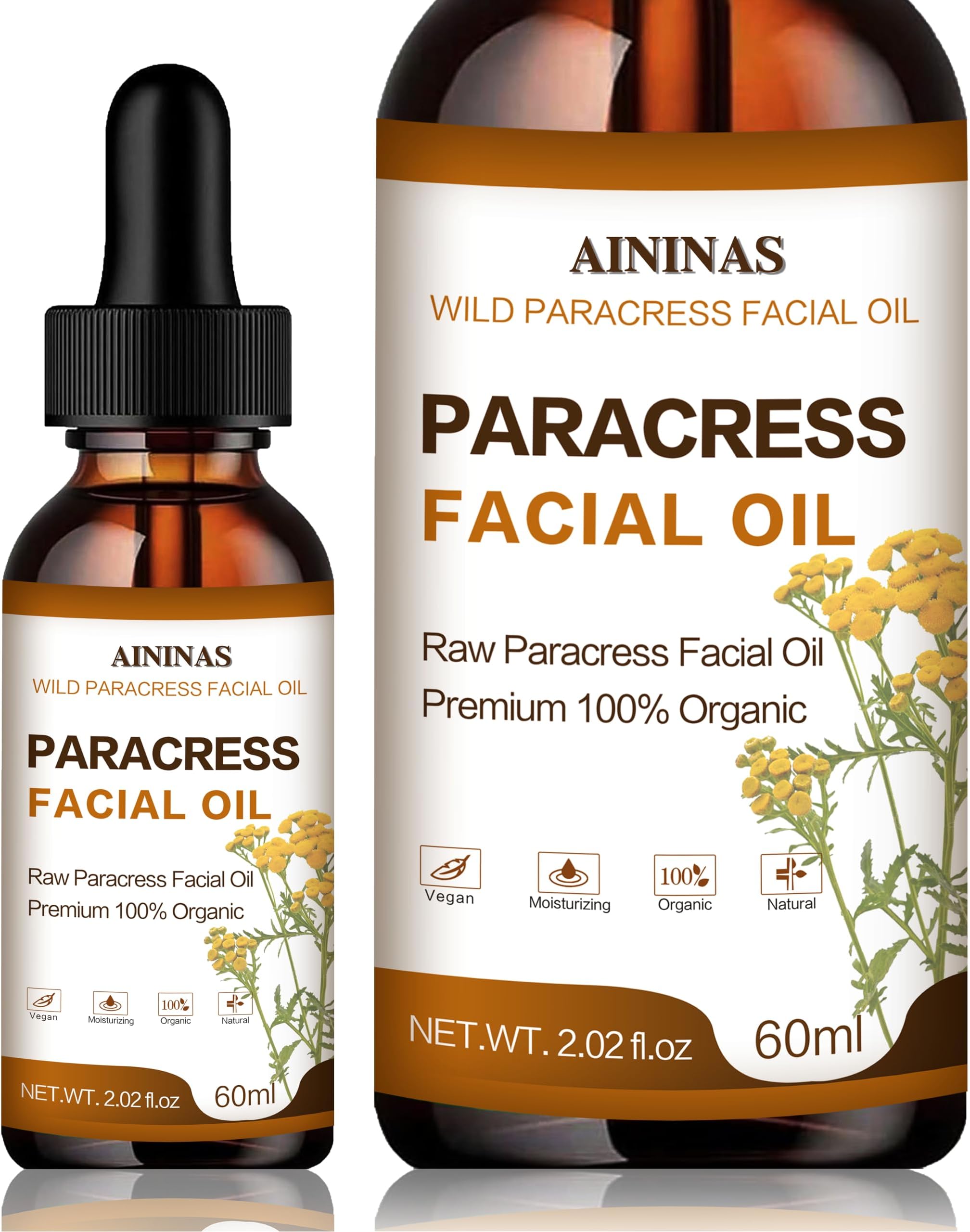 Amazon.com: 100% Pure Organic Paracress Facial Oil - Anti-Aging ...