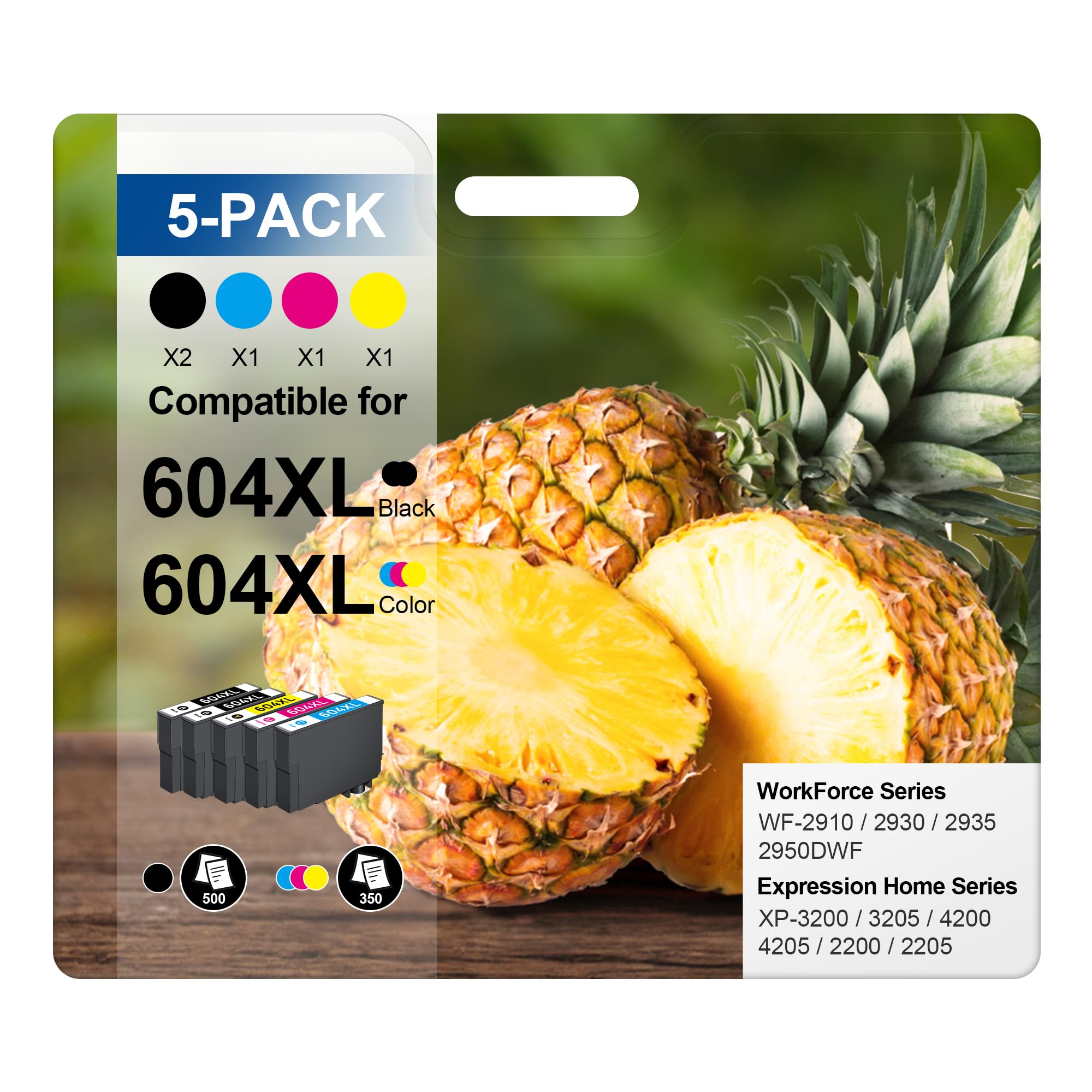 604XL Ink Cartridges Replacement for Epson 604 XL Ink Cartridge for ...