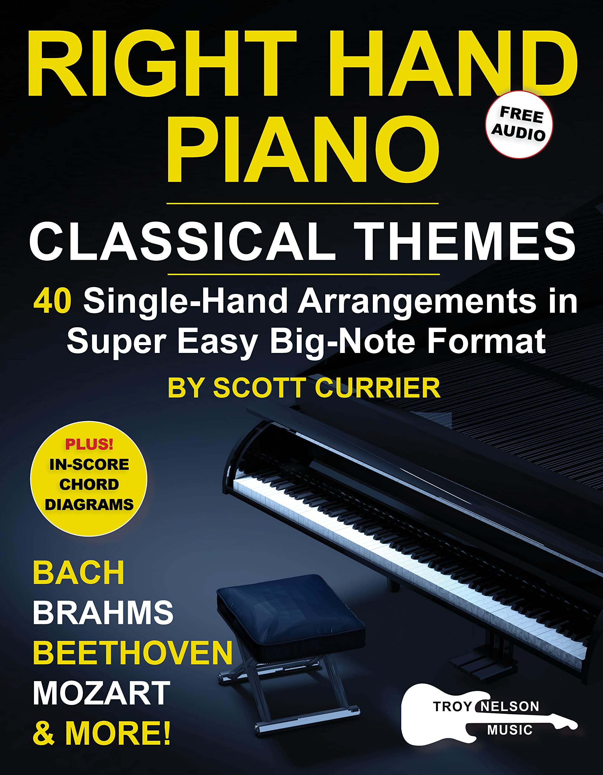 Buy Right Hand Piano: Classical Themes: 40 Single-Hand Arrangements in ...