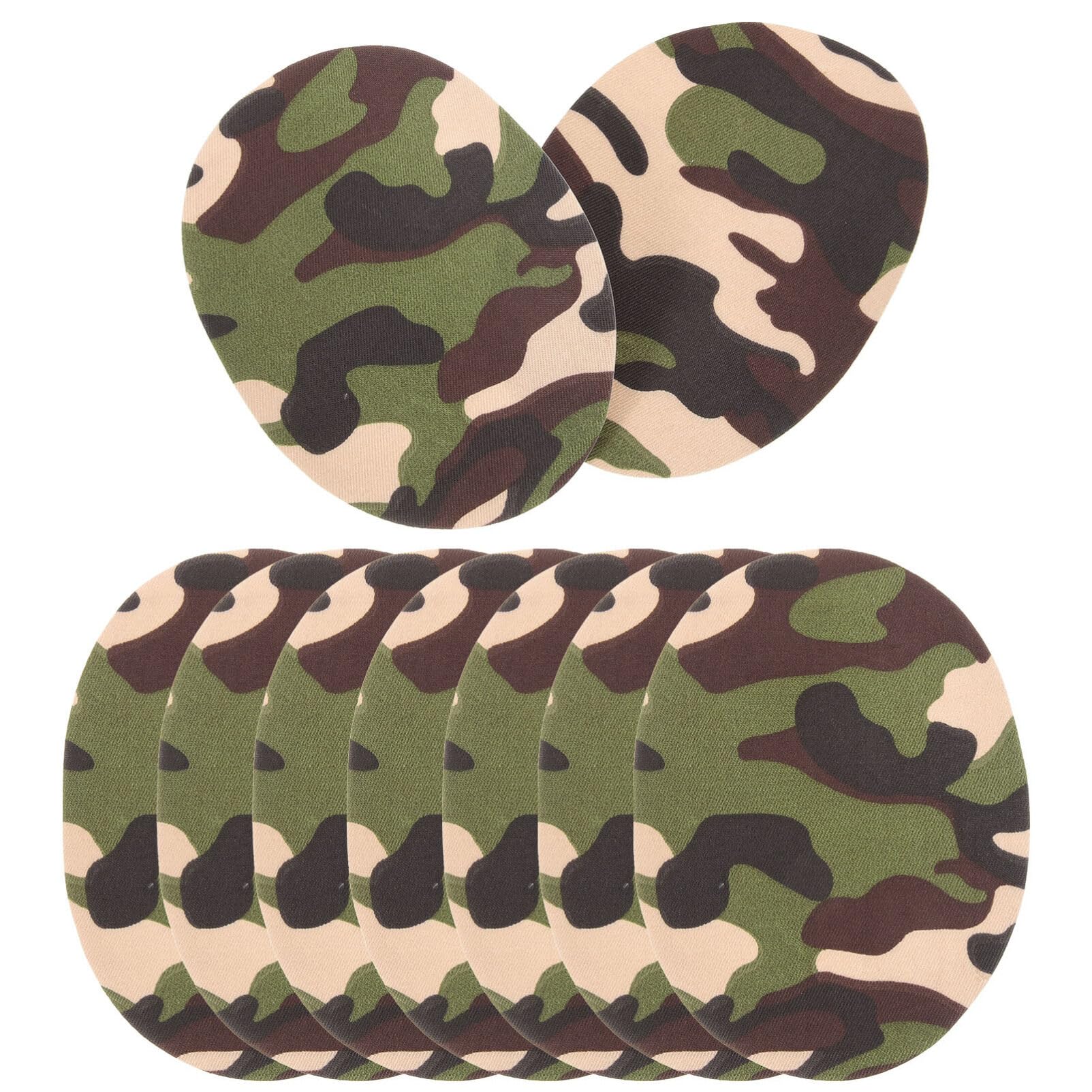 Amazon.com: VILLCASE 10pcs Camo Iron On Patches, Camouflage Repair Patch Stickers Clothing Elbow ...