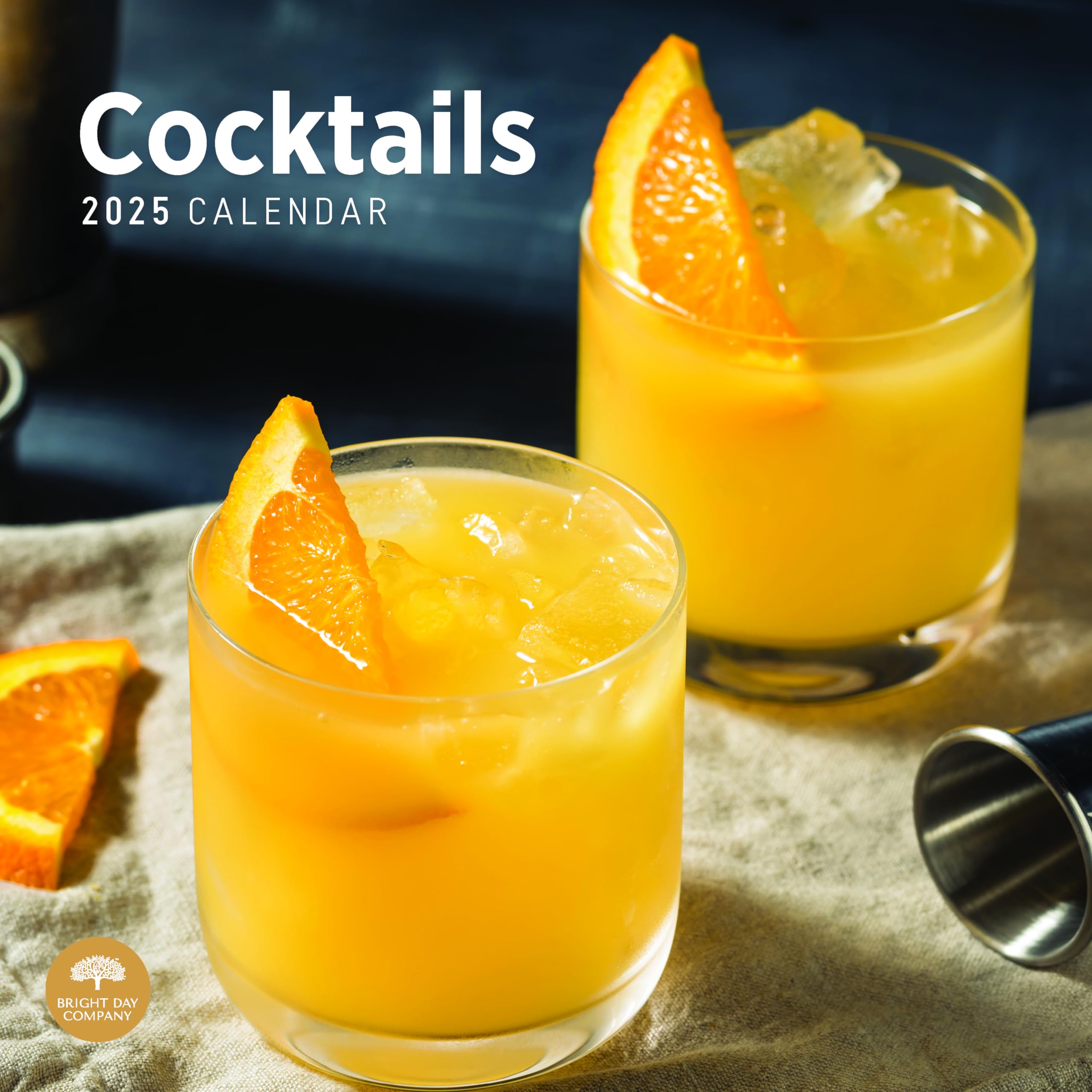 Amazon.com : 2025 Cocktails Monthly Wall Calendar by Bright Day, 12 x ...