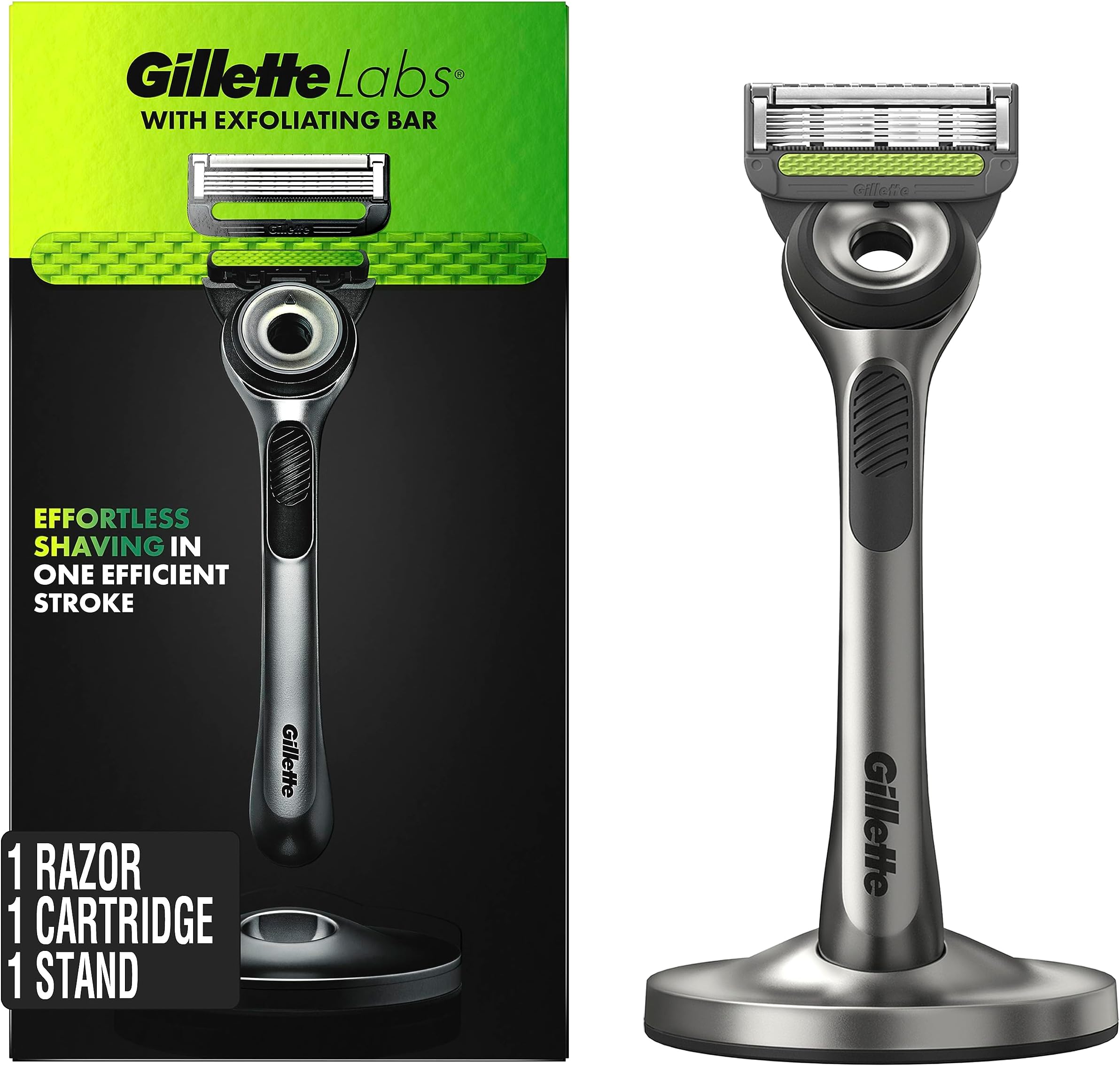 Amazon.com: GilletteLabs with Exfoliating Bar by Gillette Razor for Men ...