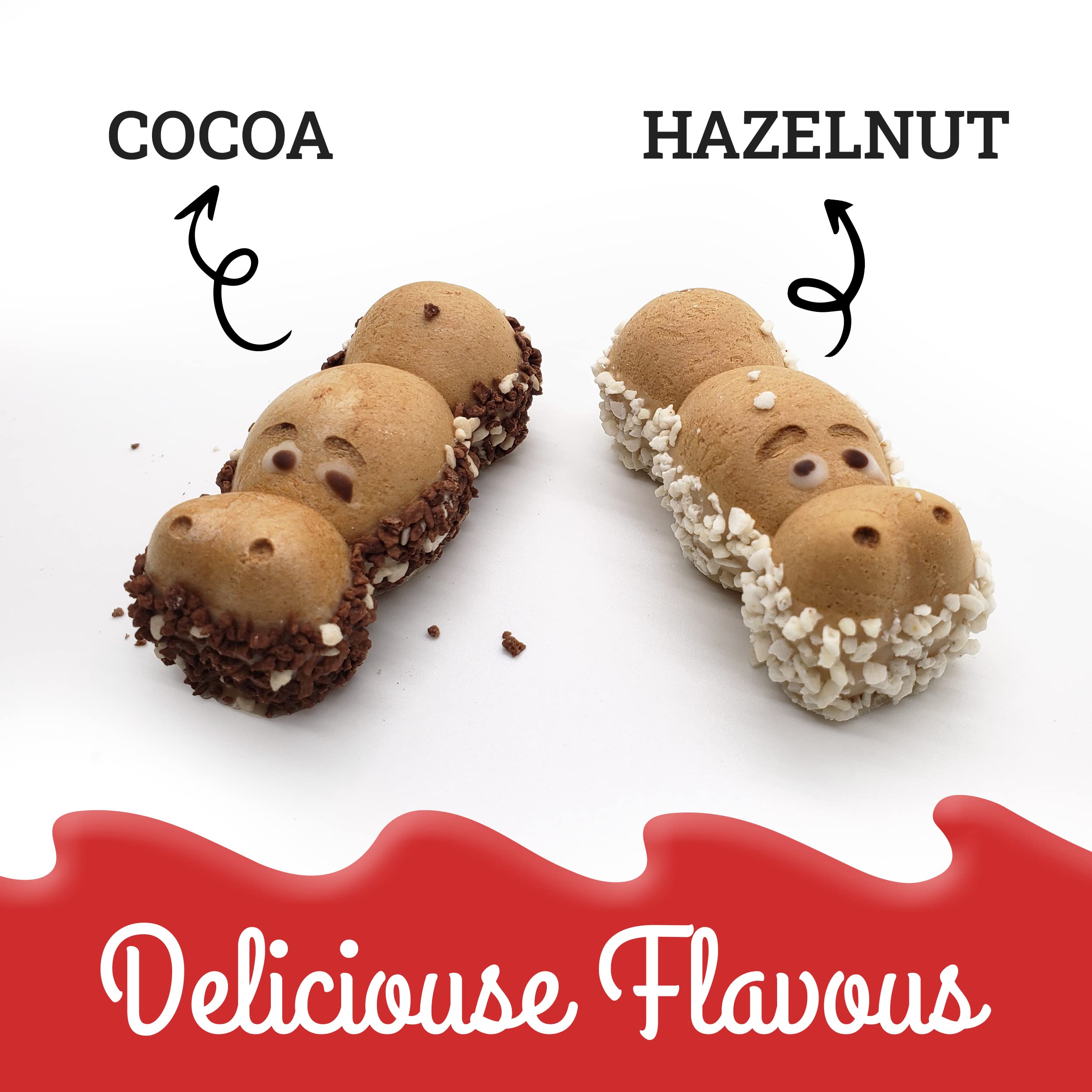 Buy Kinder Happy Hippo – Pack of 8 Kinder Hippos with 4 Cocoa & 4 ...