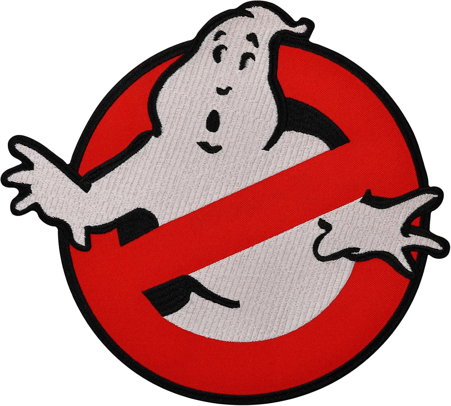 Aufnäher Ghostbusters Patch Applikation zum aufbügeln Geisterjäger Uniform Fasching Kostüm ...