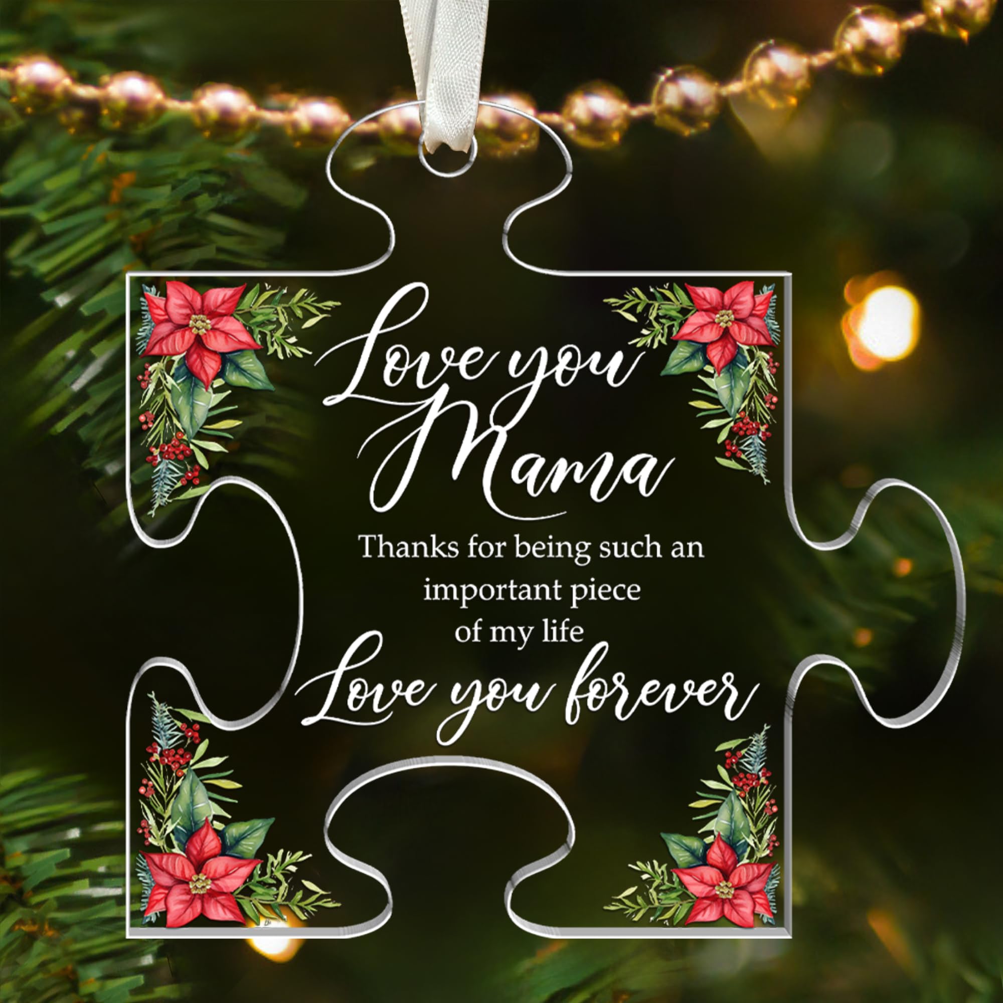 Amazon.com: Mom Ornaments for Christmas Tree - Christmas Ornament for ...